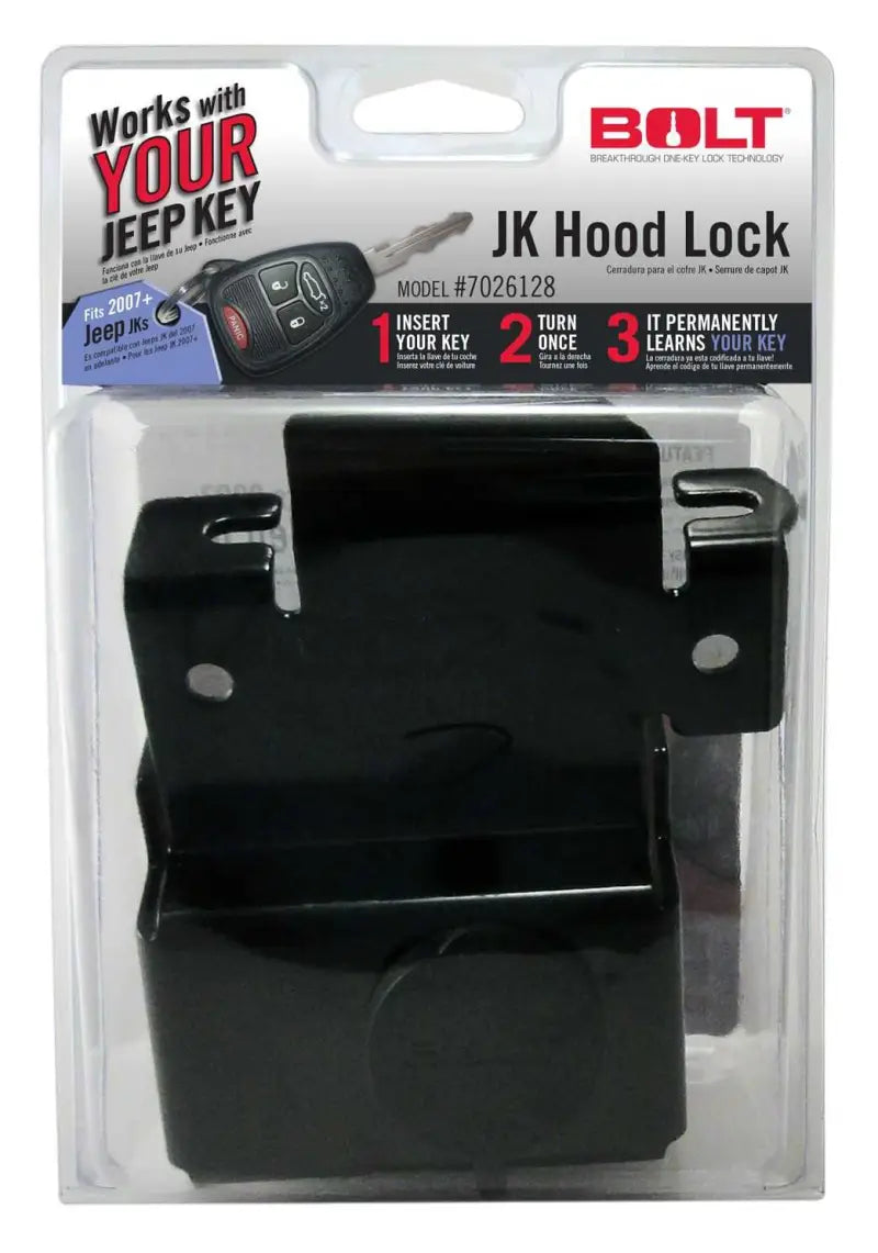 7026128 BOLT Locks/ Strattec Security Hood Lock Black for Hood Lock – RV and Auto Parts