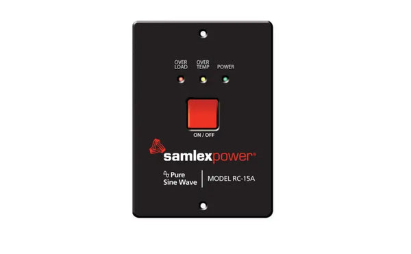 Samlex RC-15A Power Inverter Remote Control – RV and Auto Parts
