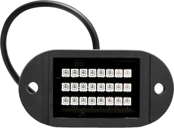 X1 24 LED Rock Light with Cable for Enhanced Outdoor Illumination – RV and Auto Parts