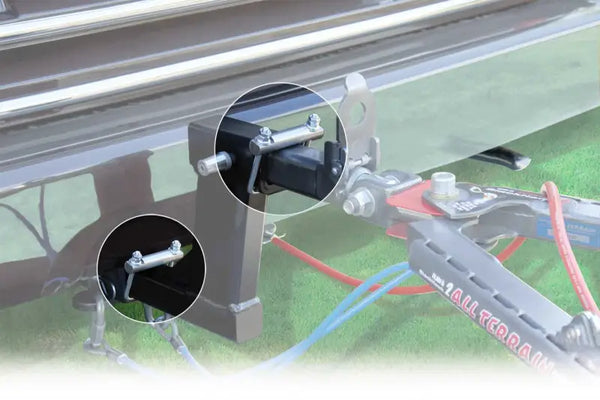 061 Roadmaster Trailer Hitch Receiver Tube Anti Rattle Bracket For 2 ...