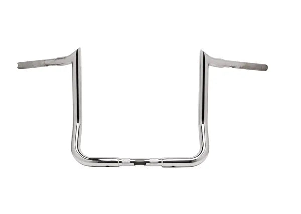 MBB125-10 C BAGGERNATION 10" Monkey Bagger Bars Chrome `86 Up Touring ...