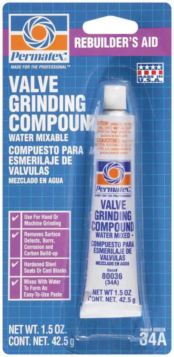 Permatex 80036 Valve Grinding Compound| RV and Auto Parts
