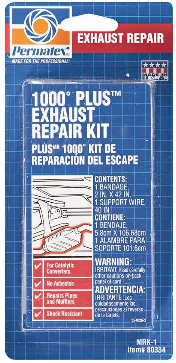 Permatex 80334 Exhaust System Repair Kit – RV and Auto Parts