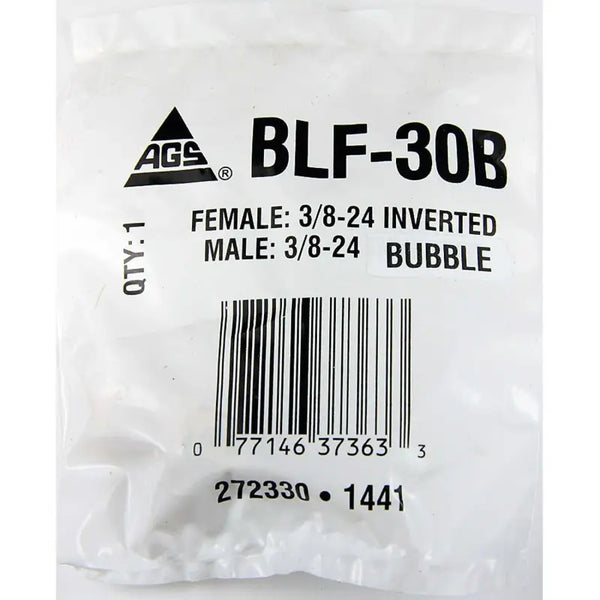 AGS BLF-30B Brake Line Fitting| RV and Auto Parts