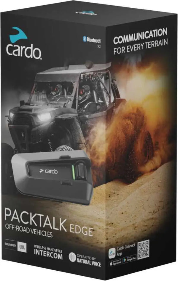 Cardo PT200050 Packtalk Edge Single Orv Edition – RV and Auto Parts
