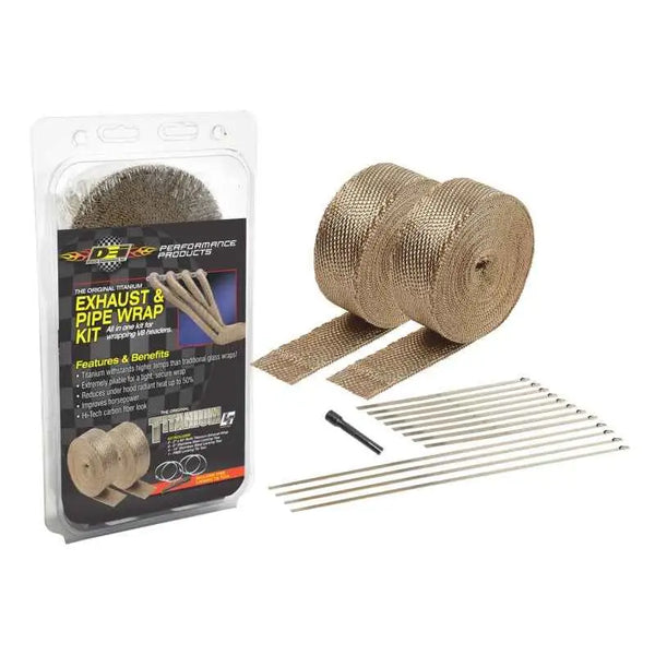 10095 DEI DEI Exhaust Wrap Kit - Titanium – RV and Auto Parts