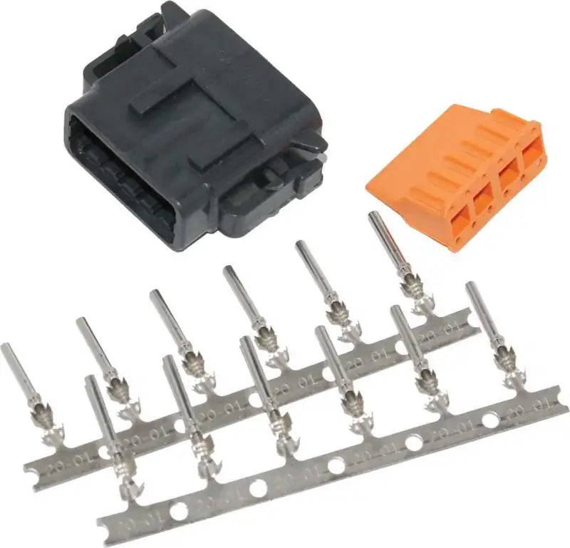 MDP-12B NAMZ CUSTOM CYCLE PRODUCTS Deutsch Dtm 12 Pin Black Plug W/12 ...