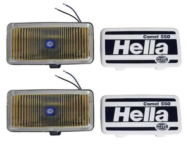 005700681 Hella Hella 550 Series 55W 12V H3 Fog Lamp Kit - Amber – RV ...