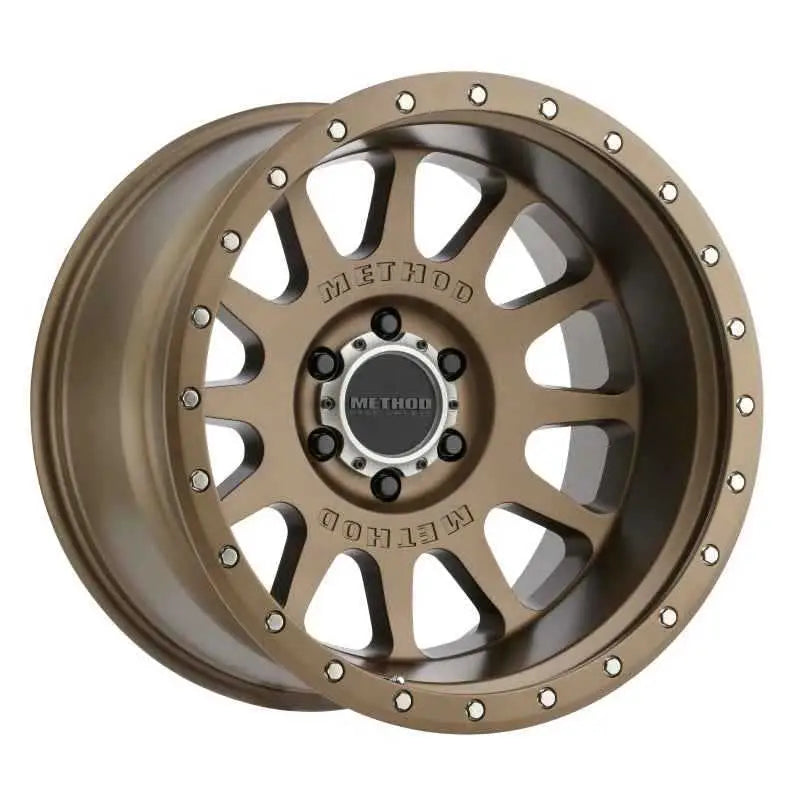 Method MR605 NV 20x10 -24mm Offset 6x5.5 106.25mm CB Method Bronze Whe ...