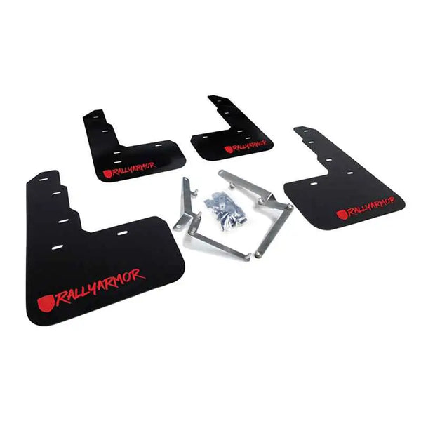 Rally Armor 17-18 Honda Civic Type R (Type R Only) UR Black Mud Flap w ...