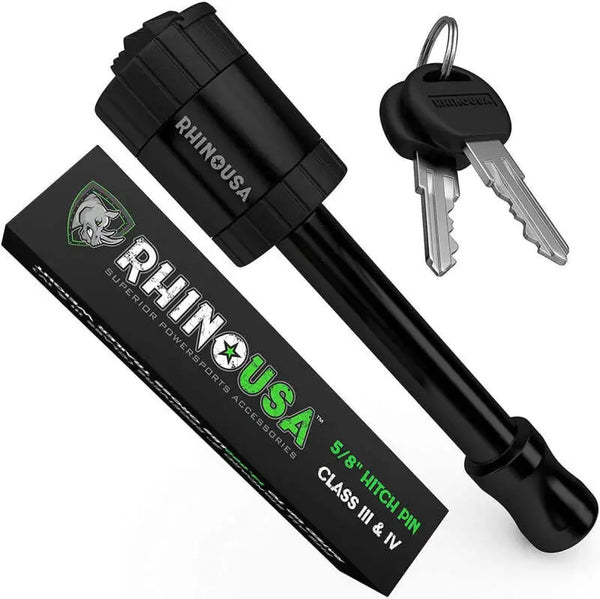 Rhino USA Secure Locking Hitch Pin for Trailers – RV and Auto Parts