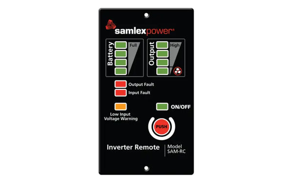 Samlex SAM-RC Power Inverter Remote Control – RV and Auto Parts