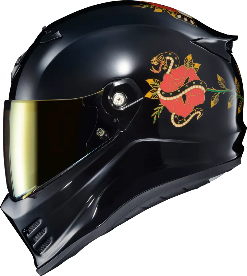 Scorpion Exo CFX-1002 Covert Fx Full Face Helmet The Litas Gloss Black ...