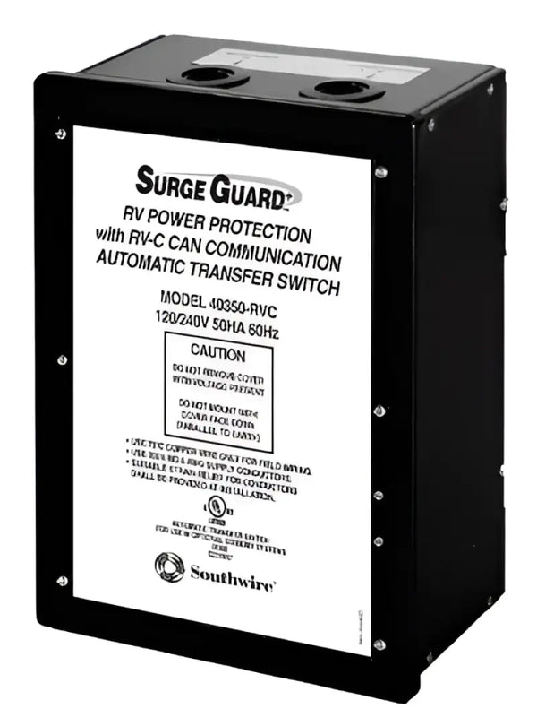 Southwire 40350RVC3 50Amp Surge Guard - 120/240V 50 Amp RV Power Prote ...