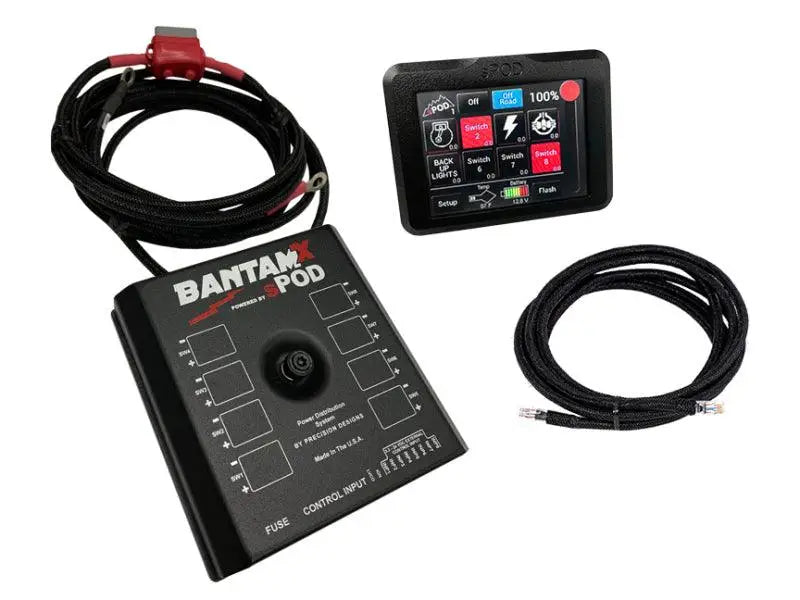 Spod BantamX Touchscreen for Uni (84 In Battery Cables) – RV and Auto Parts