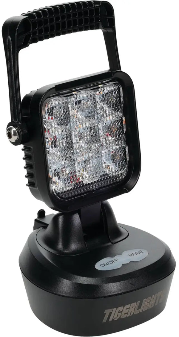 Tl2460 Tiger Lights Magnetic Led Work Light Flashing Amber Rechargeable ...