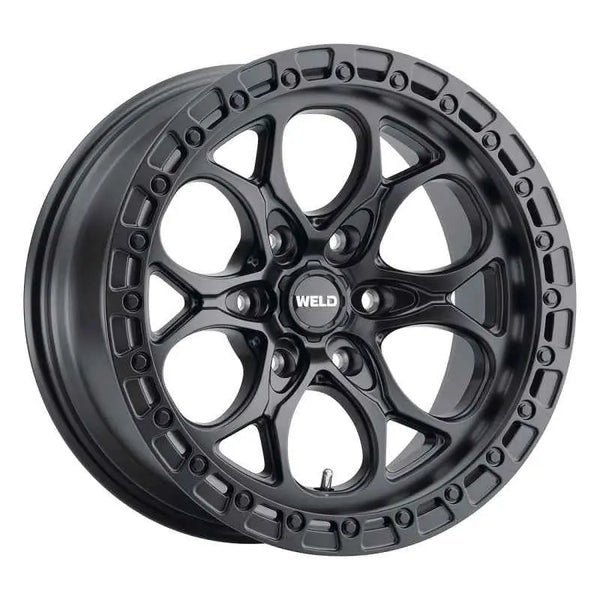 Weld Ledge Six W108 20x9 / 6x139.7 BP / 5 In BS Satin Black Wheel – RV ...