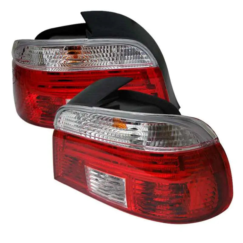 Xtune Bmw E39 5-Series 97-00 Tail Light Red Clear ALT-CI-BE3997-RC – RV ...